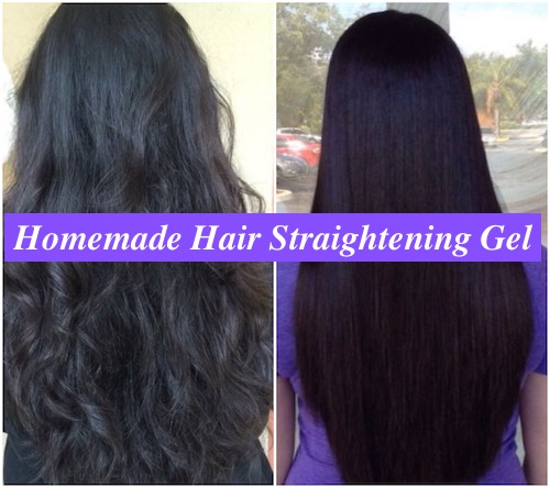 Homemade Hair Straightening Gel for Smooth, Straight & Shiny Hair ...